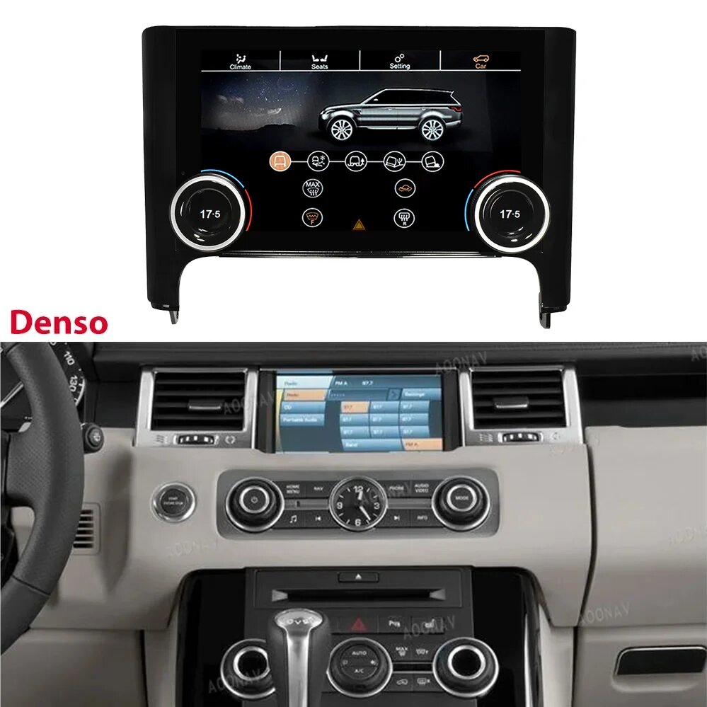 Android для Range Rover Sport L320 2009-2013 Автомобильная стереосистема LHD Автомобильный радиоприемник Tesla Мультимедийный плеер GPS-навигация Беспроводной Carplay Denso AC