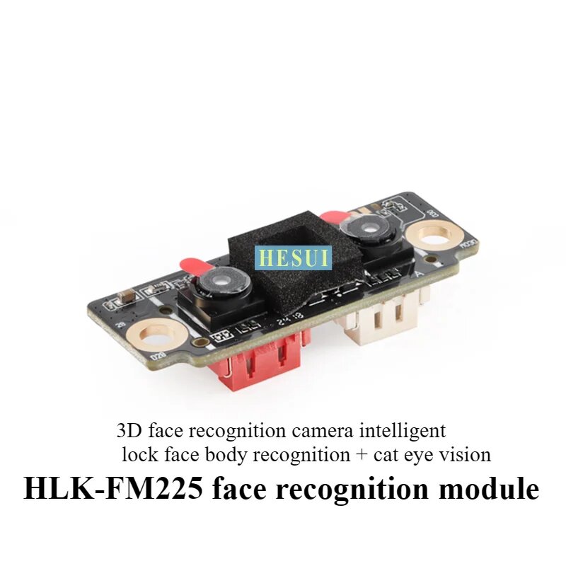 Модуль распознавания лиц HLK-FM225, 3d-инфракрасный бинокулярный модуль камеры, датчик прямого эфира, Последовательная связь
