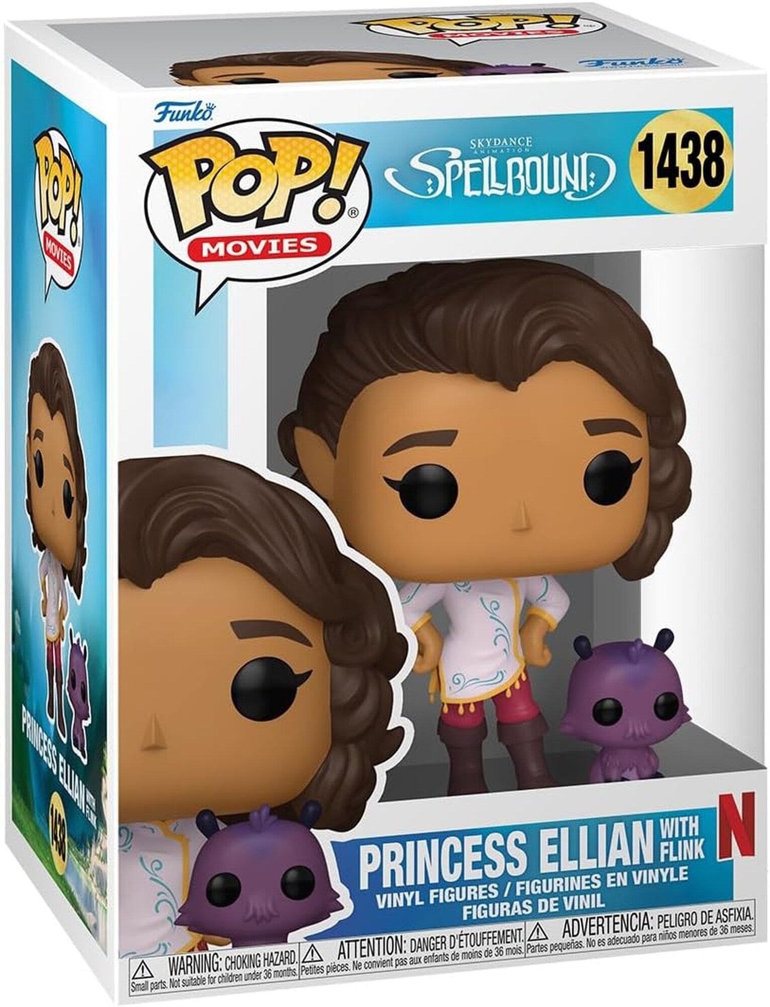 Фигурки Funko Pop Movies - Коллекционная фигурка Заворожённые Принцесса Элиан и Флинк - Фанко 1438