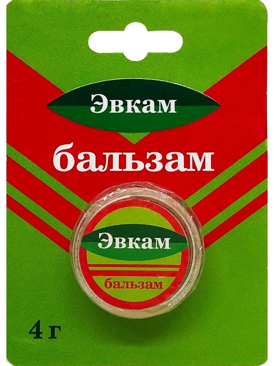 Эвкам Бальзам косметический, бальзам для тела, 4 г, 1шт.