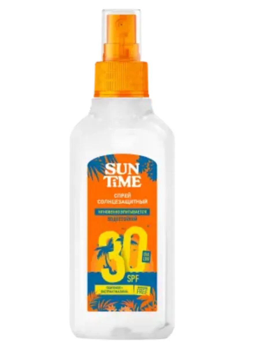 Sun Time Cпрей солнцезащитный для всей семьи, spf 30, 150 мл