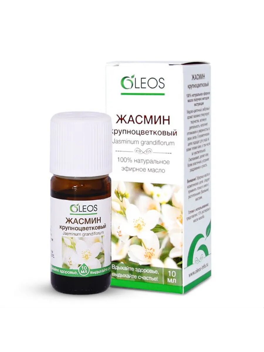 Oleos Жасмин Масло эфирное, 10 мл, 1шт.