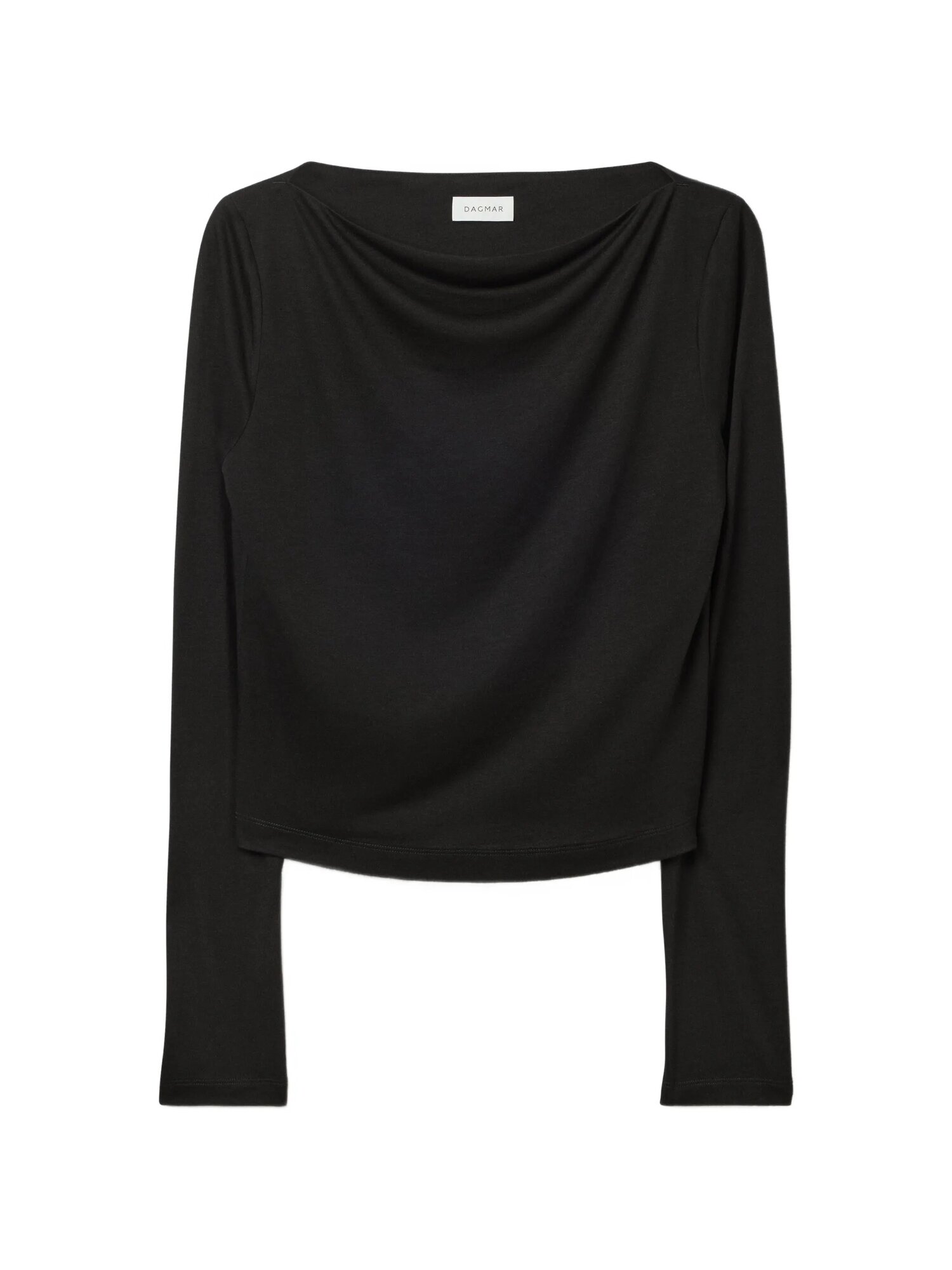 Футболка Dagmar Draped long-sleeve T-shirt