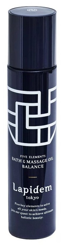 Масло для массажа лица и тела Баланс Пять Элементов Lapidem Lapidem Bath and Massage Oil Balance, 50 мл