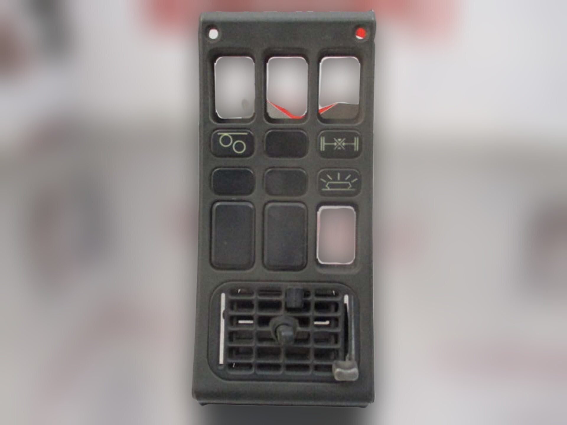 Панель выключателей в сборе с кнопками и воздуховодом Scania P, G, R