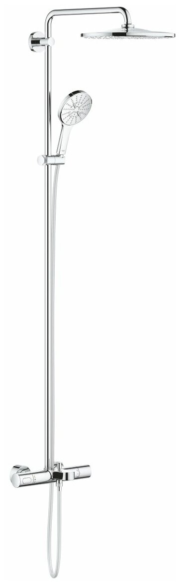 Душевая система с термостатом для ванны Grohe Rainshower SmartActive 310, 26657000 хром