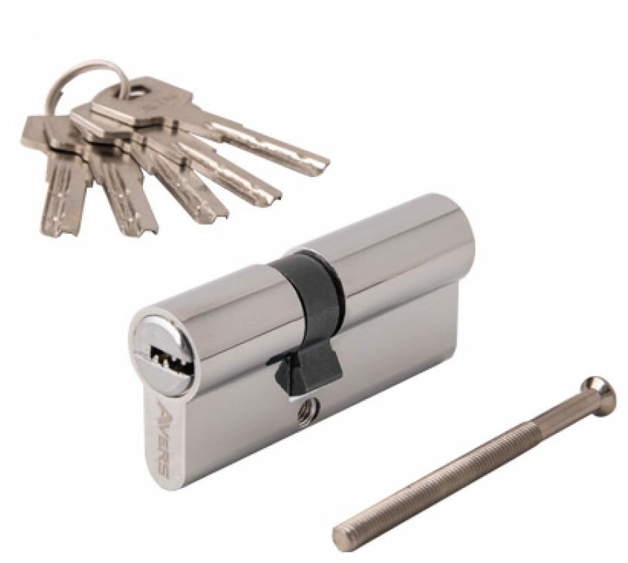 Цилиндровый механизм AVERS ZM-7030/40-CR 30304, Рекомендуюся для установки в межкомнатные и входные двери