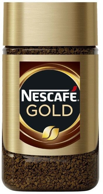 Кофе растворимый Nescafe Gold, банка, 47,5 г