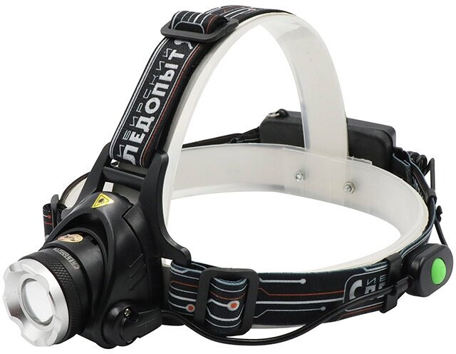 PF-PFL-HL28 Фонарь налобный "сибирский следопыт-эон", 1L, zoom, аккум. 220B+12B