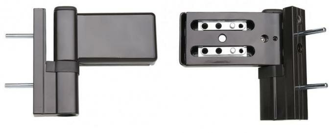 Петля дверная DH (KT-N) (40600К) 120кг, коричневая 1 штука в комплекте