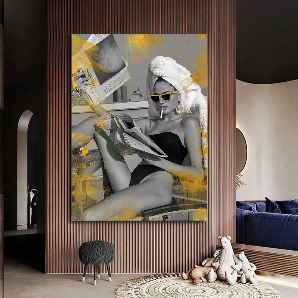 Девушка / картина девушка на стену, картина мотивация / в офис, 30х40 см.