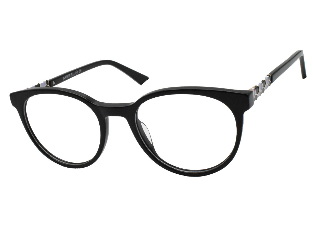 Оправа для очков MEREL MS8338 C01 пол Женский форма оправы Панто цвет оправы Чёрный