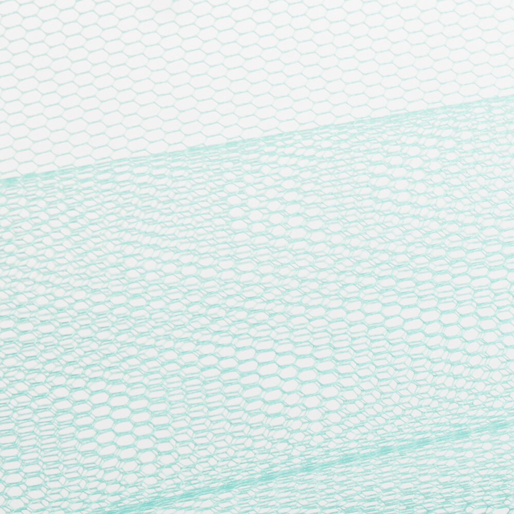 Фатин FTN 26+-2 г/кв. м фасовка 50 см х 50 см 100% полиэстер №12-4305 голубой