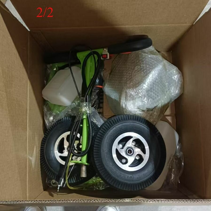 Зеленый вездеходный картинг