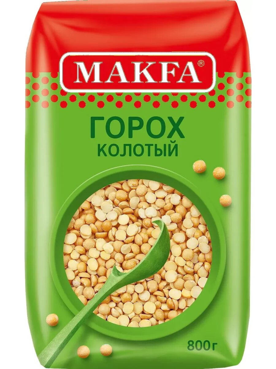 Горох MAKFA колотый, 800 г