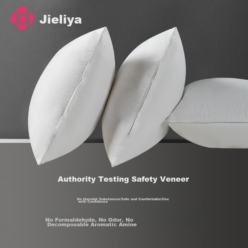 Grace Pillow, Hotel-Grade Feather And Down Pillow, Washable Fiber Pillow, Home Use Pillow, 48*74cm, Set of Two