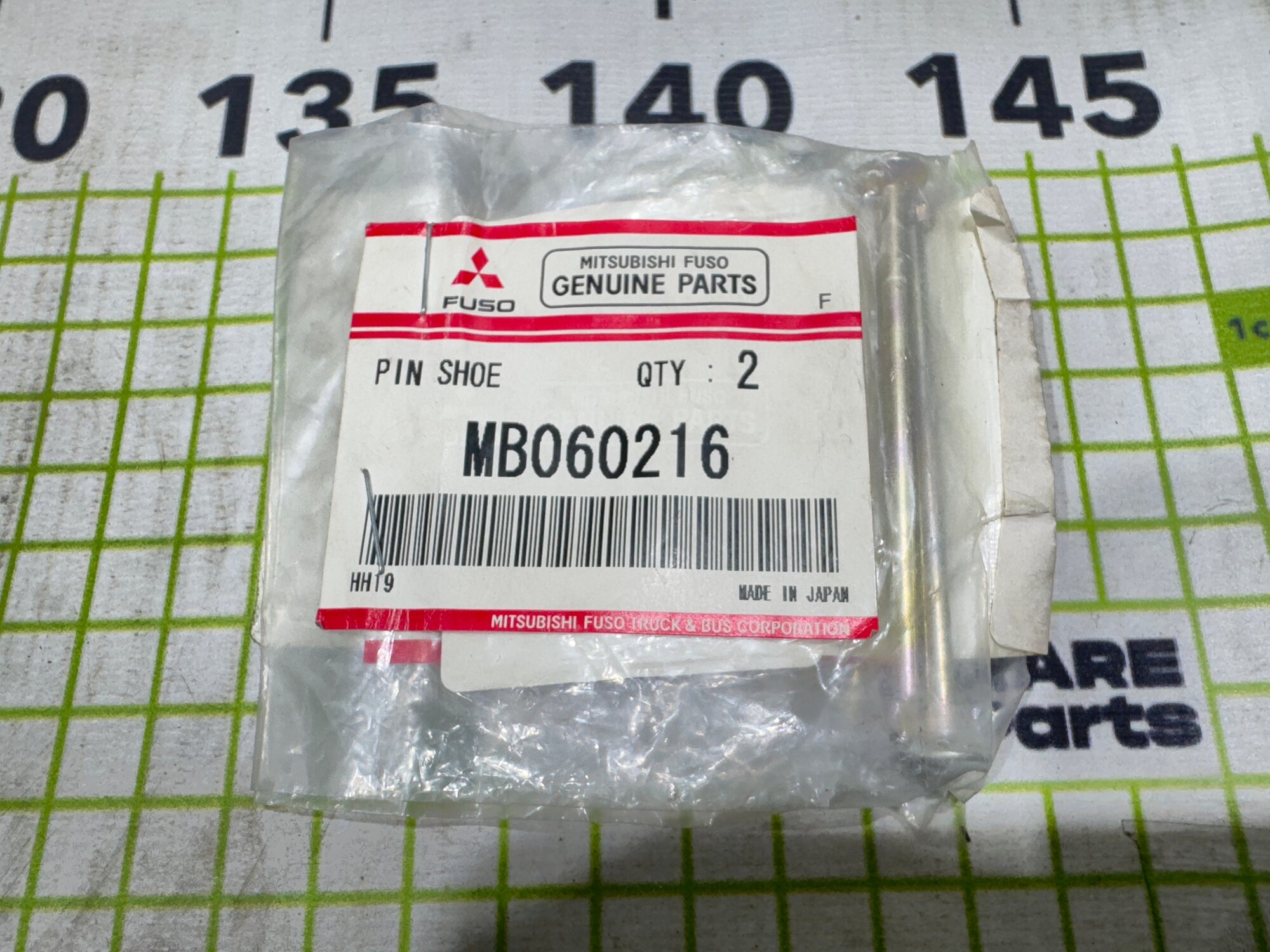 Штифт крепления тормозных колодок для Mitsubishi