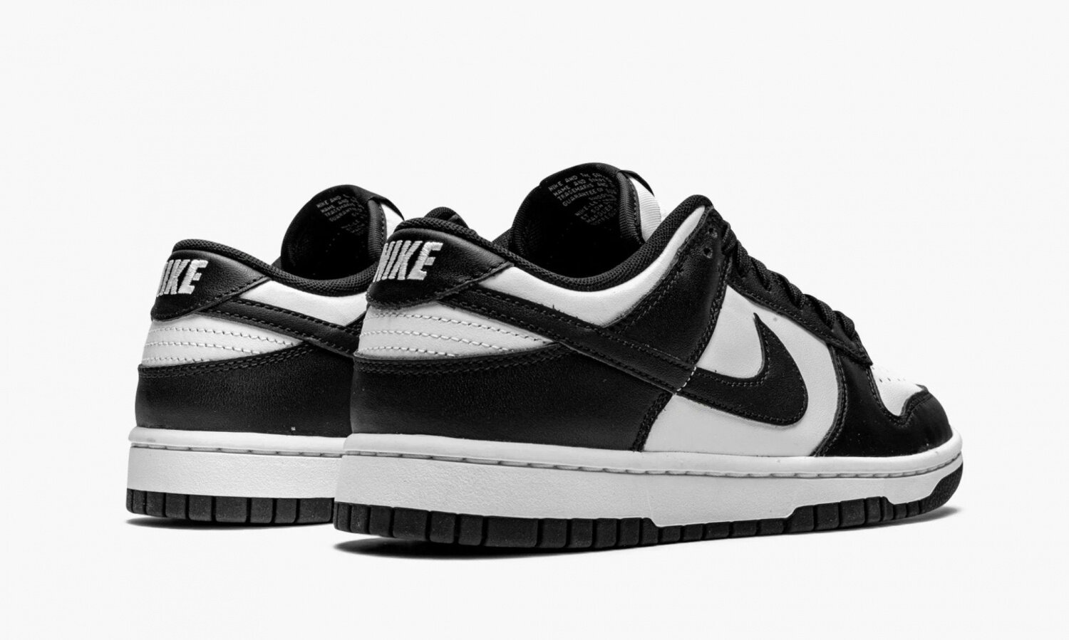Кроссовки NIKE Dunk Low Retro "Black White", полнота F, размер 41 RU, black white — фото 1