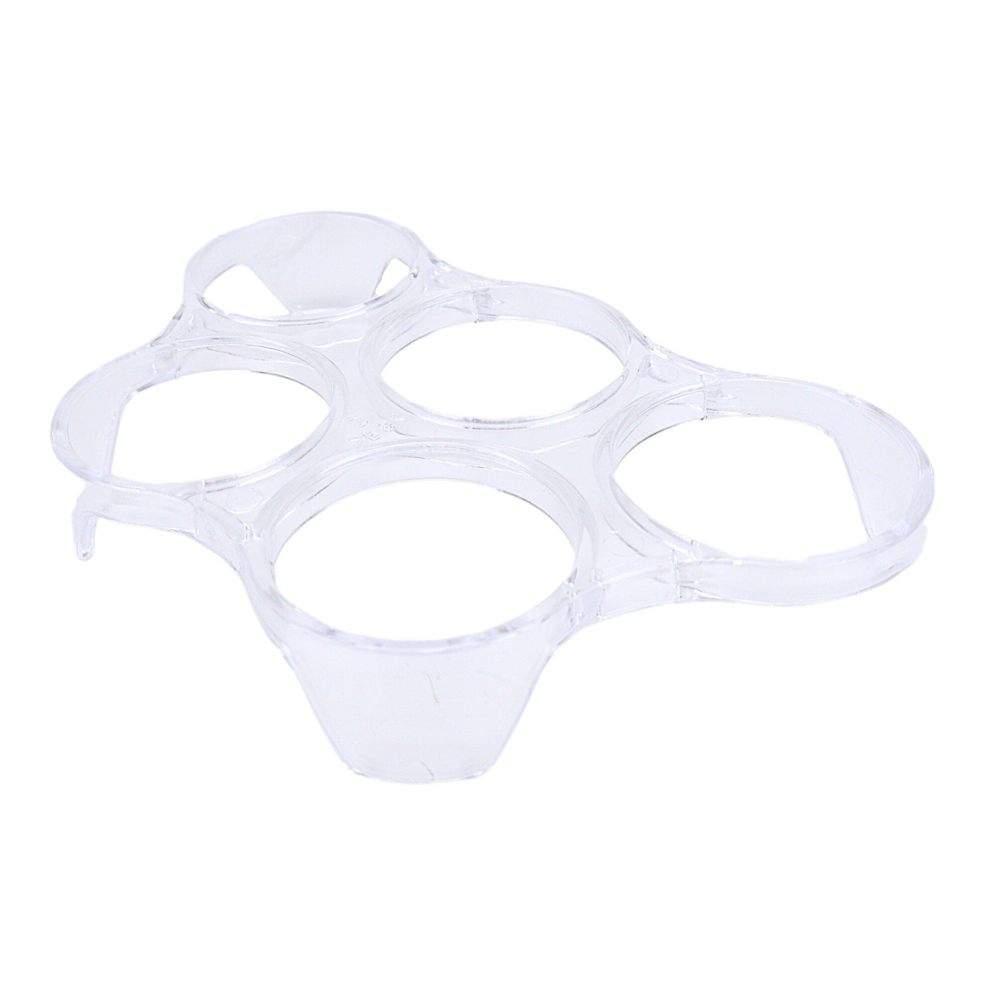 Подставка для яиц Бирюса 130000011, прозрачная, пластик, для холодильника