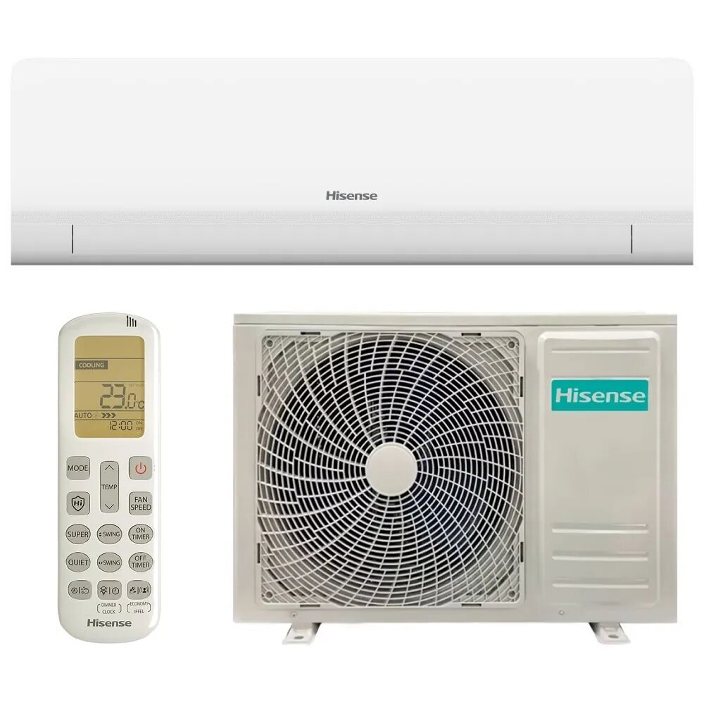 Сплит-система Hisense Era Classic A AS-24HW4RBSKC00 настенная, до 70м2, Wi-fi