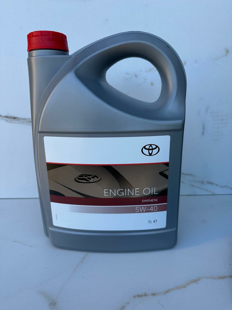 Масло моторное синтетическое 5W-40 API SN/SM, ACEA A3/B3, A3/B4 5л. TOYOTA 0888080835
