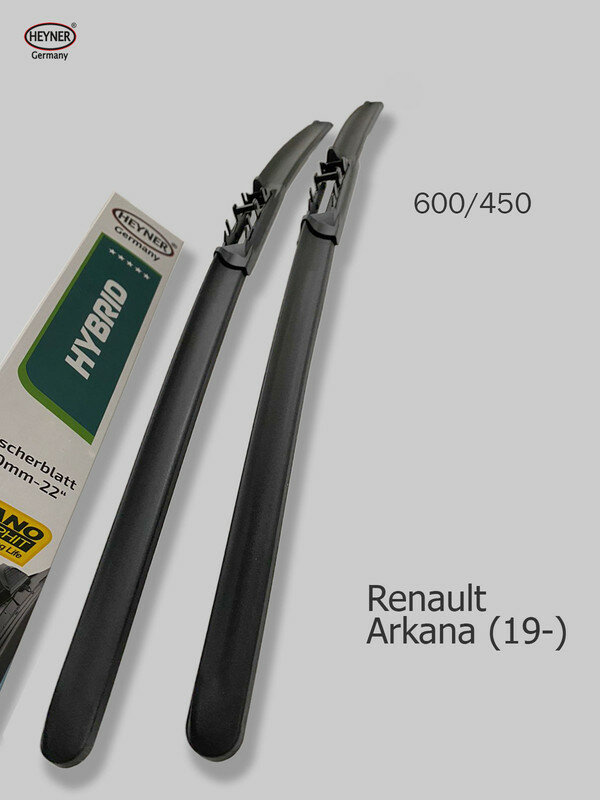 600 450мм. Дворники Щетки стеклоочистителя для Renault Arkana Рено Аркана (19-)