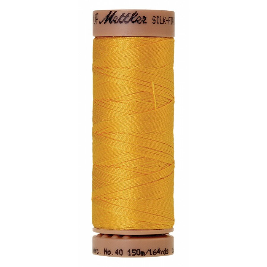 Нить для машинного квилтинга SILK-FINISH COTTON 40, 150м 0120 Summersun