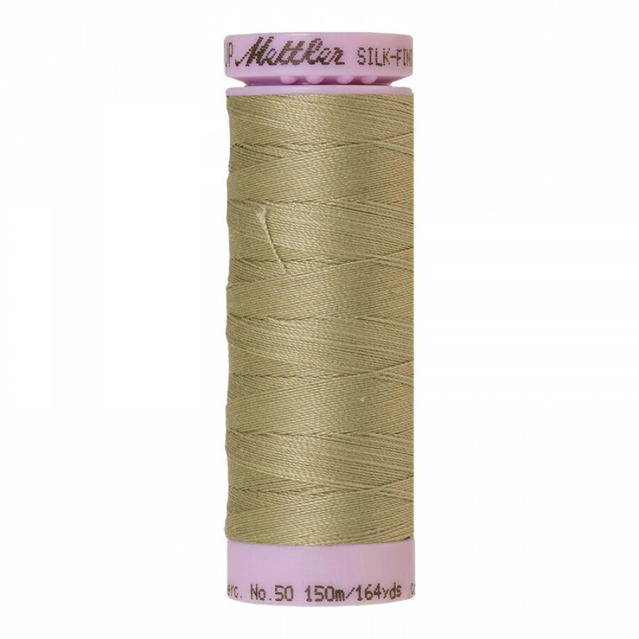 Нить для машинного квилтинга SILK-FINISH COTTON 50, 150 м 0379 Stone