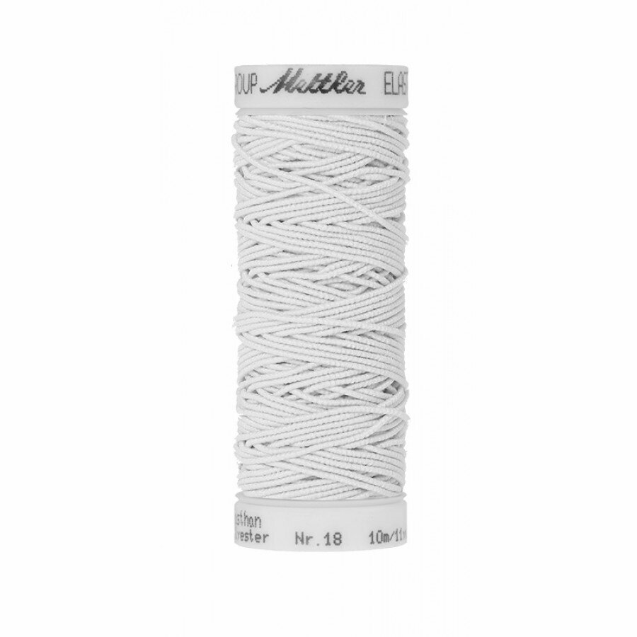 Нить-резинка ELASTIC METTLER , 10 м 2000 White