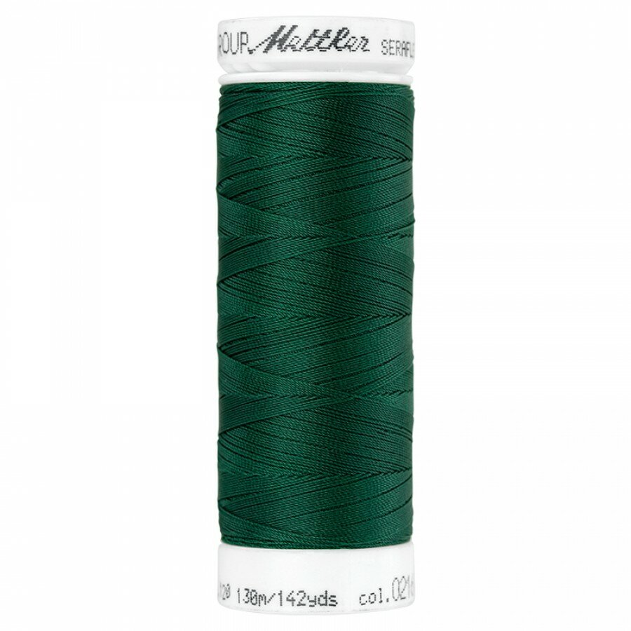Нить для эластичных тканей SERAFLEX 120, 130 м 0216 Dark green