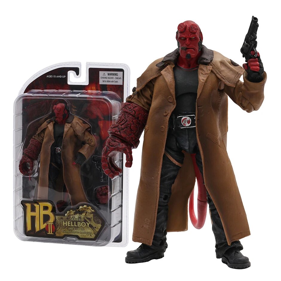 MEZCO Hellboy фигурка 7 дюймов, Цвет: B