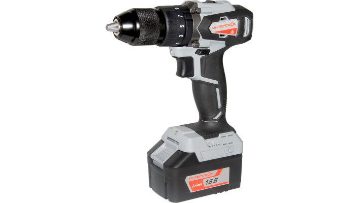 Ударная дрель-шуруповерт Интерскол ДАУ-13/18ВК (573.1.2.70)