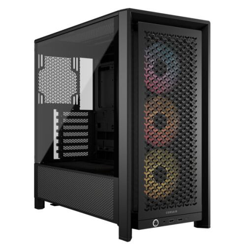 CC-9011296-WW / Корпус без блока питания Case Corsair Frame 4000D RS ARGB, Midi-Tower, TG, 3x120mm A