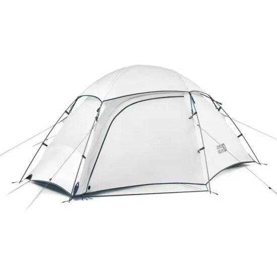 Naturehike Палатка Jims Gear Si 2-местная, алюминиевый каркас, сверхлегкая, белая
