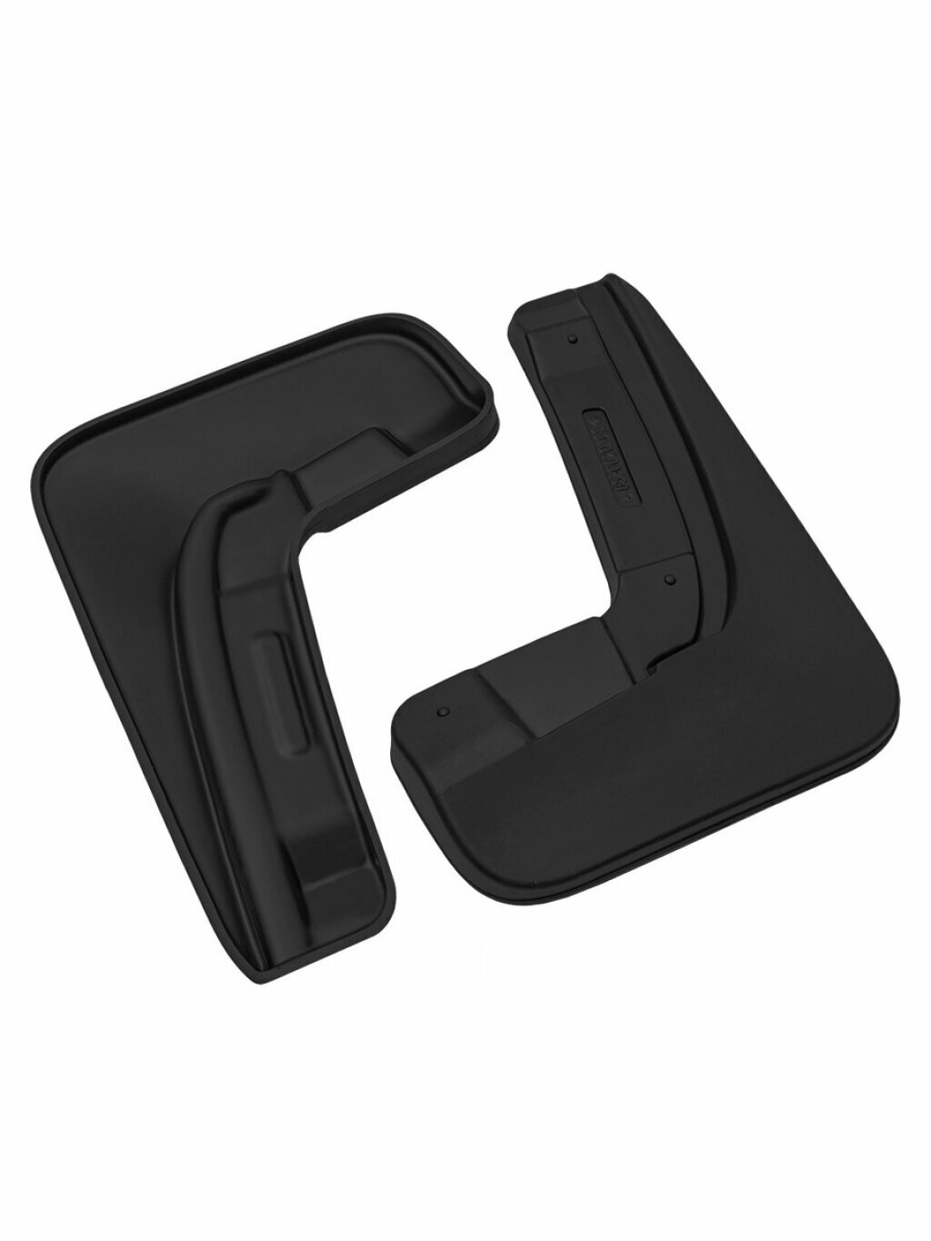 Брызговики задние Skoda Rapid 2014 г. в. "REZKON" (14-20, полимерные) (2 шт.)