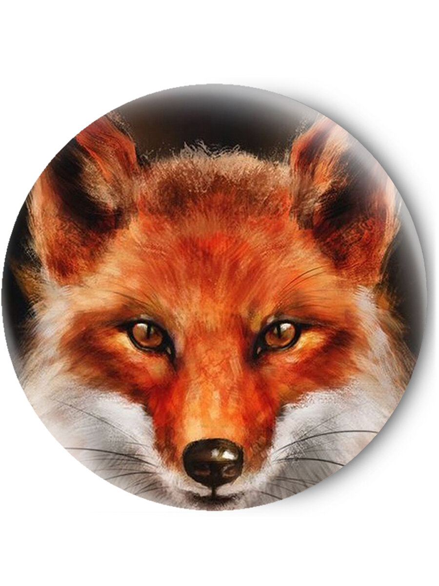 Одностороннее зеркальце TINA BOLOTINA лиса