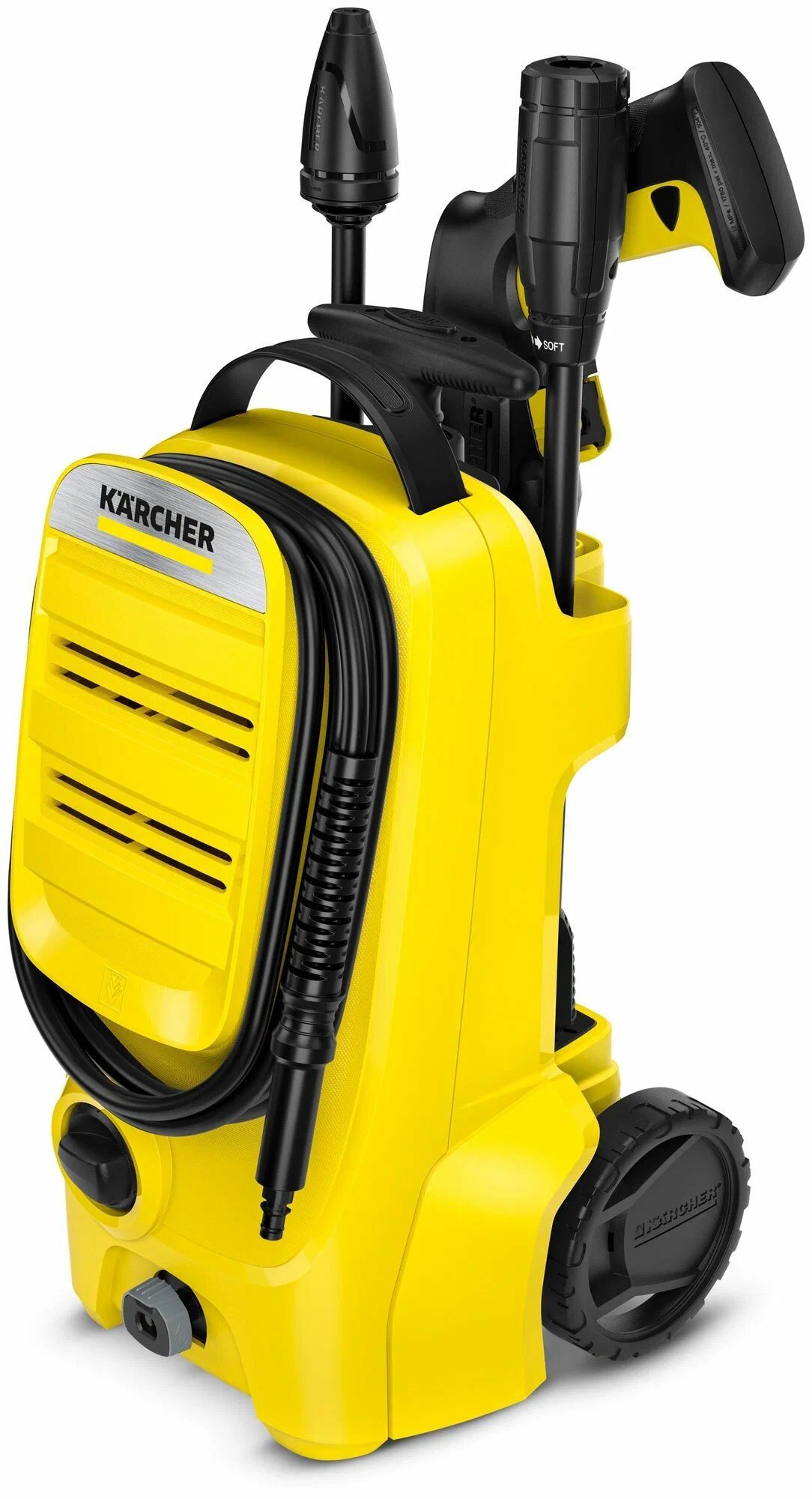 Мойка высокого давления Karcher K 3 Compact Car, 1600 Вт, 380 л/ч, 120 Бар, 6 м, тип забора воды - водопровод, 4.4 кг