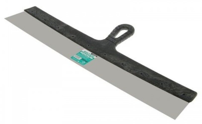 Шпатель строительный Интек фасадный, из нержавеющей стали, 600мм / малярные и отделочные инструменты