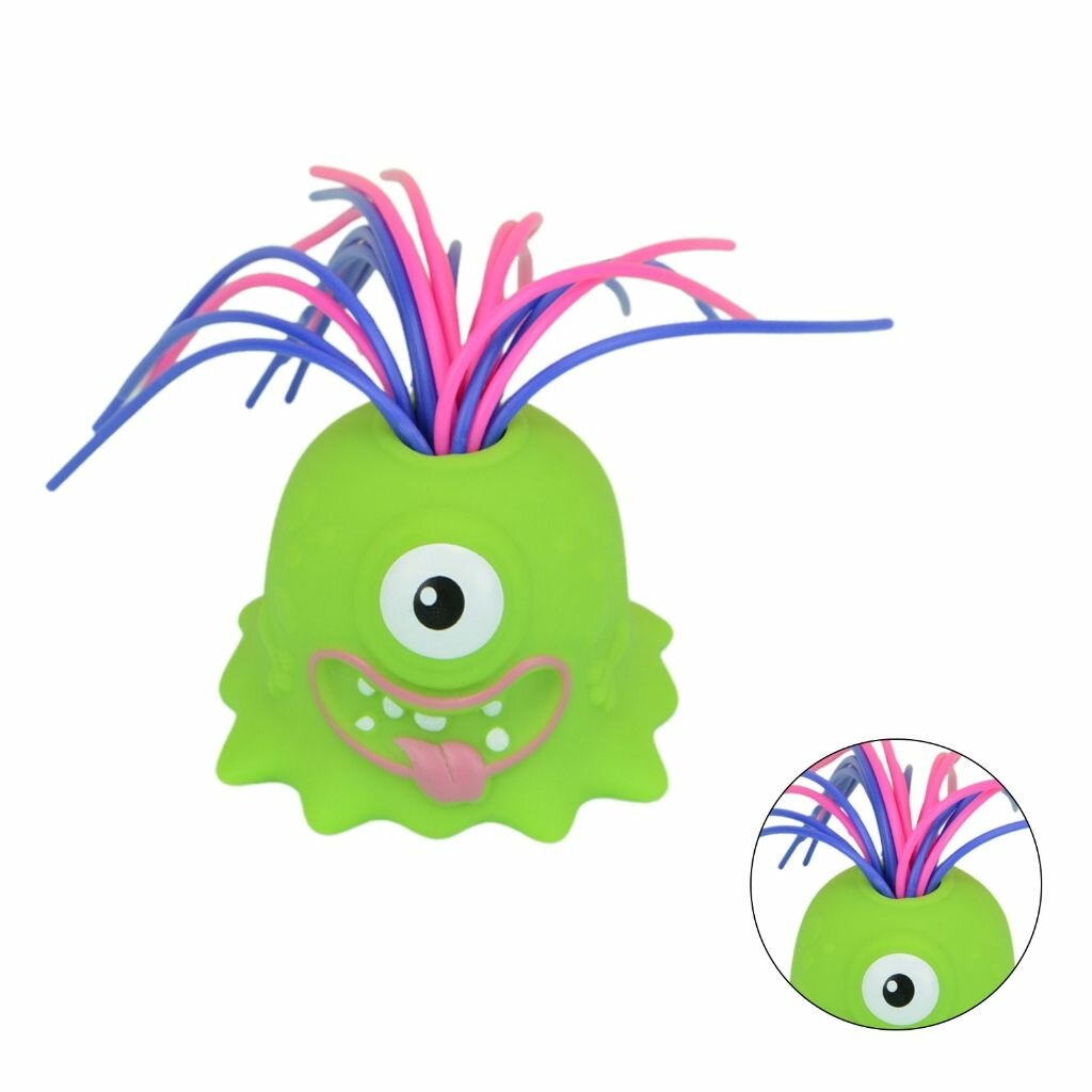 Интерактивные игрушки, Игрушка монстр с одним глазом, издающая звуки - зеленая