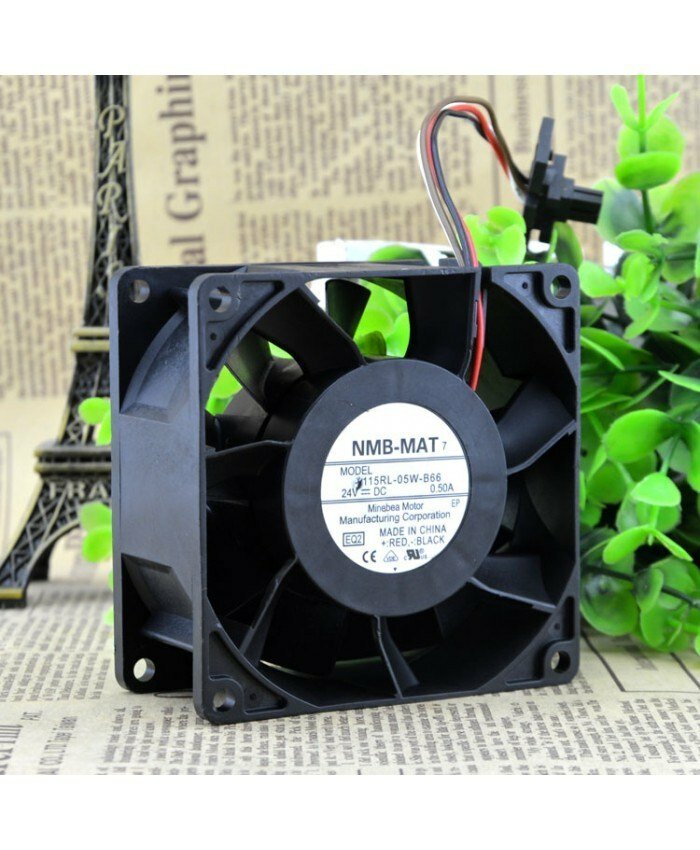 Оригинал NMB-MAT 3115RL-05W-B66 DC24V 0.50A control speed Вентилятор