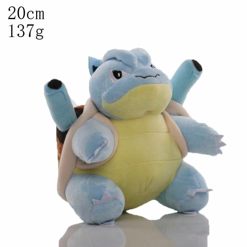 Мягкая игрушка, Pokemon plush doll / Плюшевая кукла-покемон, Бластойз, синий