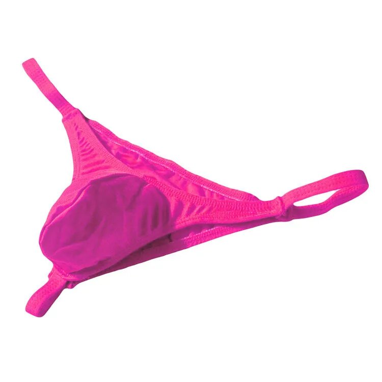 Розовые мужские стринги ZJH020T, rose red