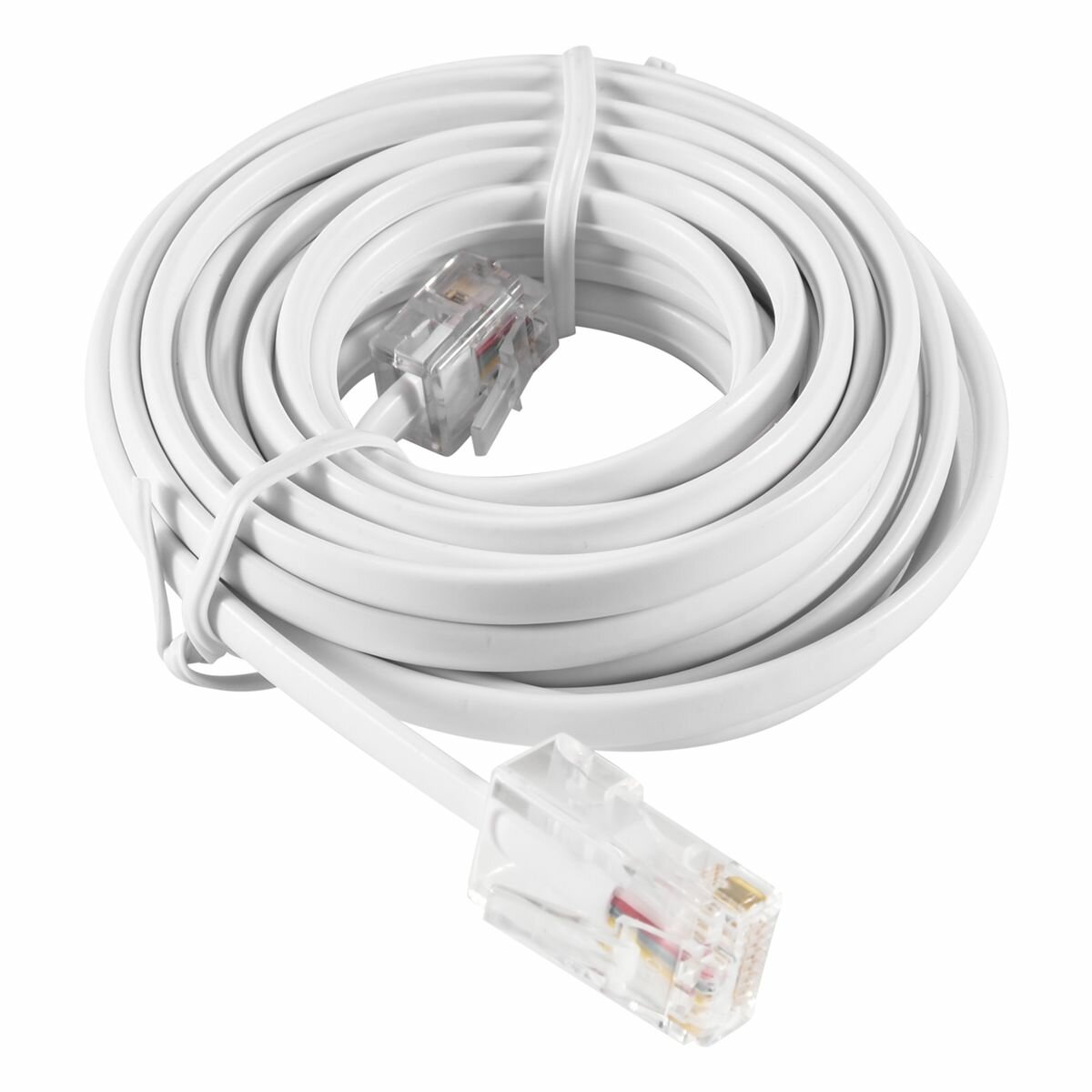 RJ11 6P4C к RJ45 8P4C Модульный удлинительный кабель для Интернета для телефона 3 метра