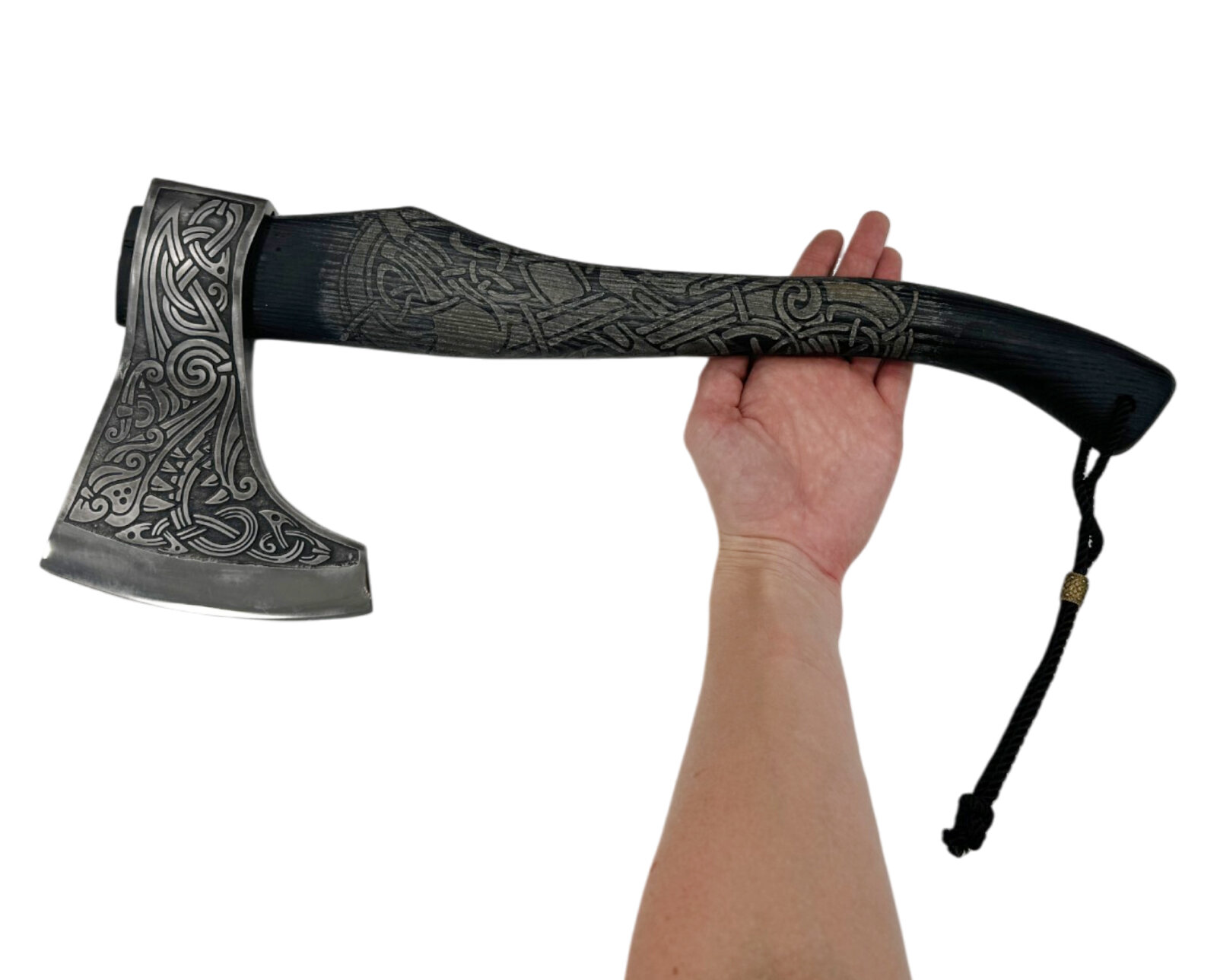 Топор черный Фенрир, ручной работы