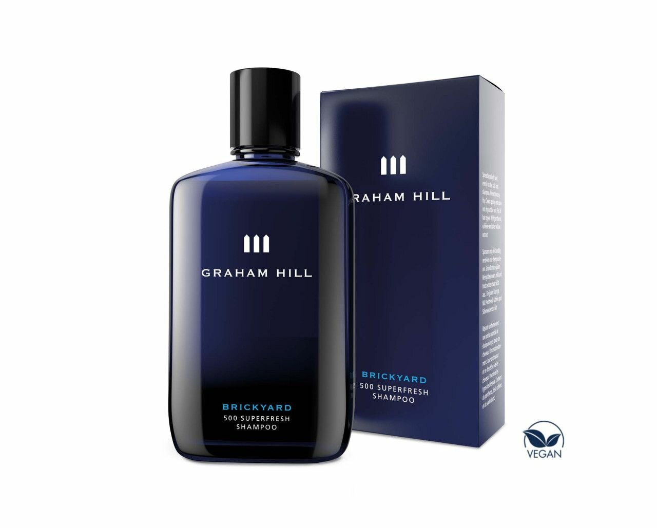 Graham Hill Шампунь для ежедневного мытья волос Brickyard 500 Superfresh Shampoo, 250 мл