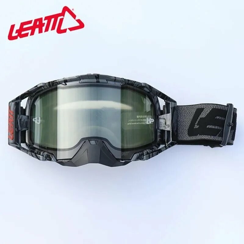 Мотоочки Leatt Velocity 6.5, универсальные, двойная линза, защита от запотевания, прозрачный