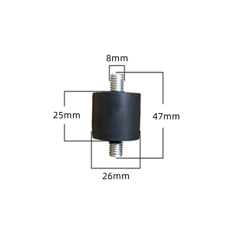2 шт, резиновые подушки компрессора, Item B
