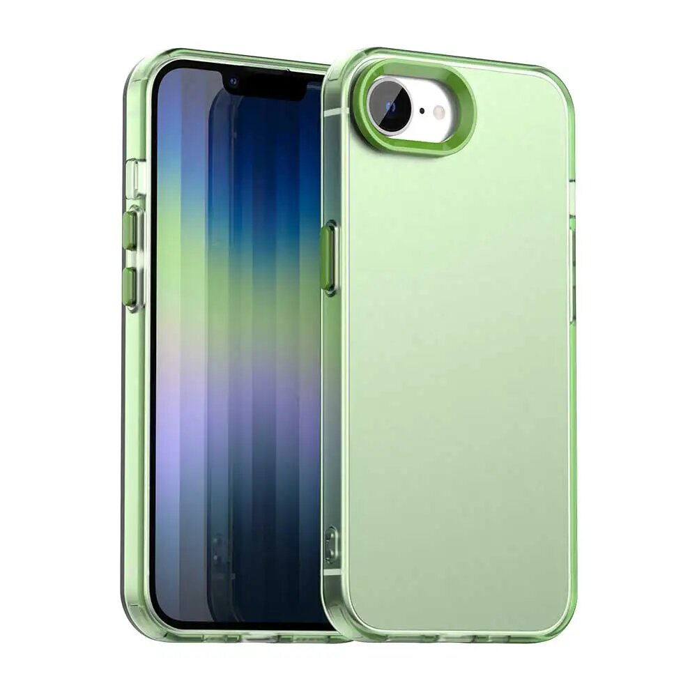 Зеленый чехол для iPhone 16e SE 2025