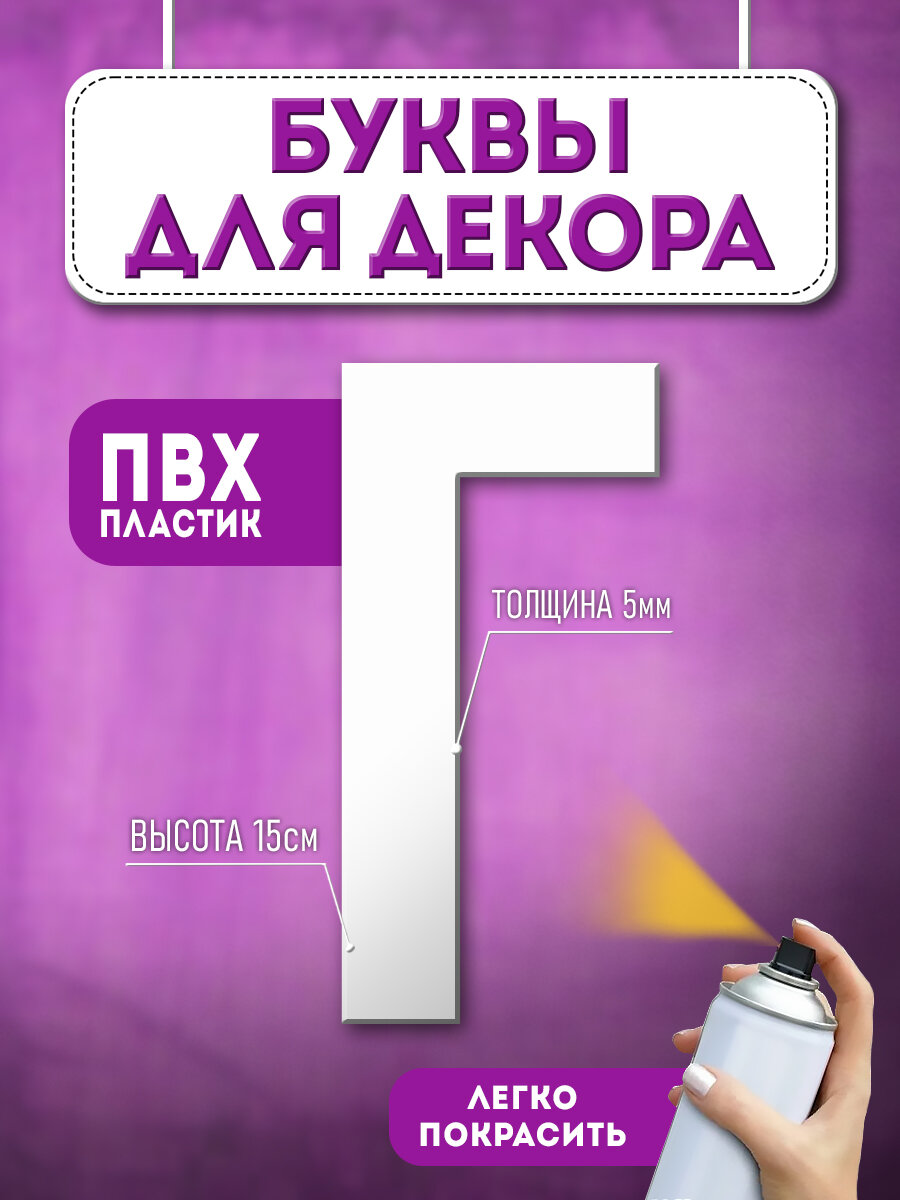 Буквы из пластика объемные на стену