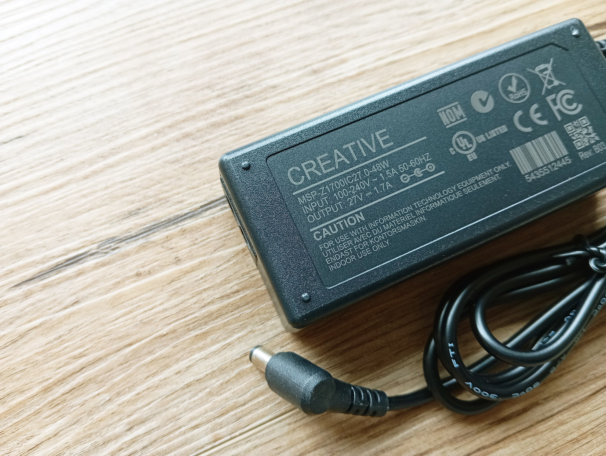 Блок питания Creative GigaWorks T40 series II для акустики / колонки (адаптер 27V 1.7A)